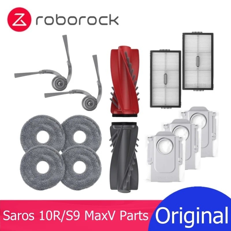 Original Roborock Saros 10R / S9 MaxV Slim / G20s Ultra Robot Vacuum Cleaner Accessory Filter ...