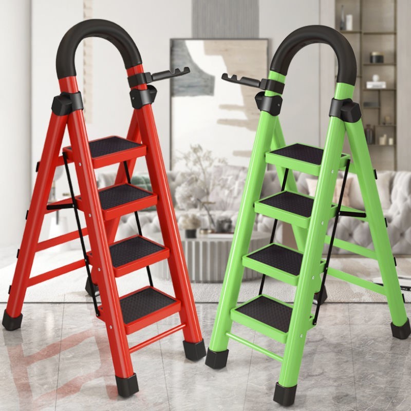 Step-by-Step Ladder Indoor Household Stepladder Four-Step Five-Step ...