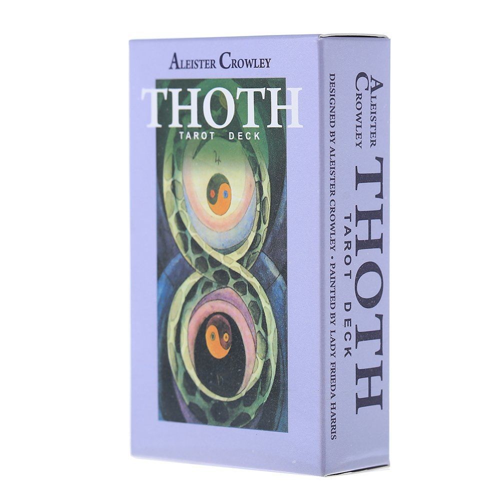 Free Chinese Electronic Manual Thoth Tarot Cards Thoth Tarot Advanced | Shopee Singapore