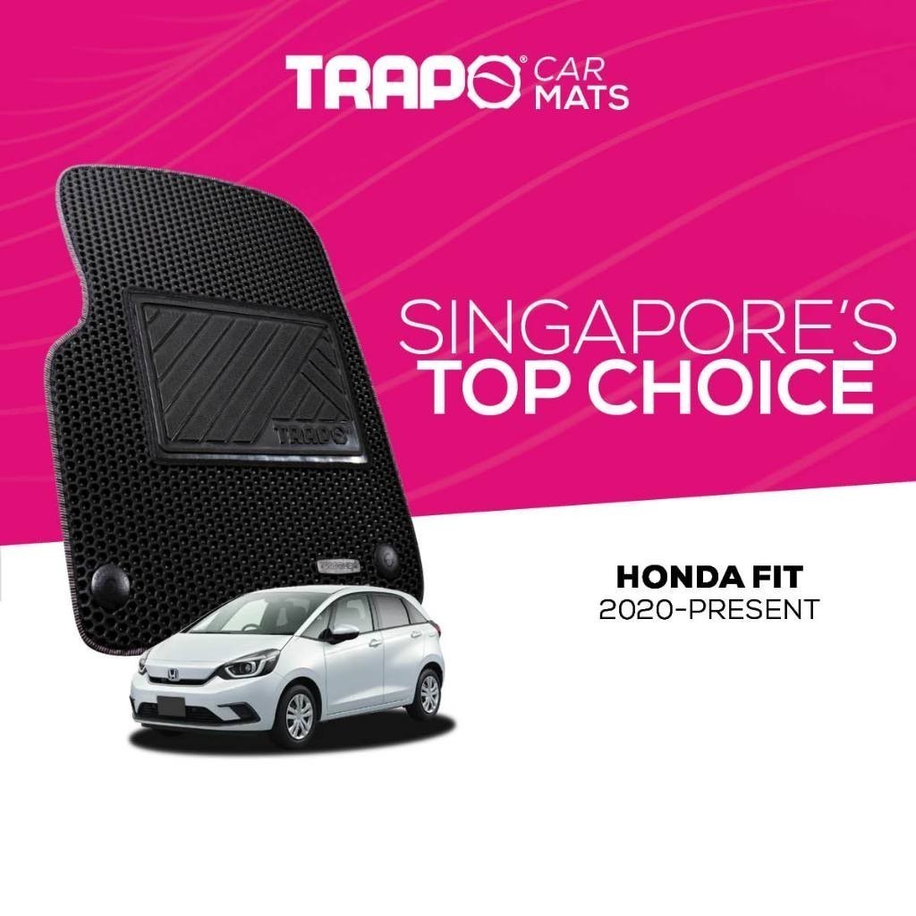Trapo Car Mat for Honda Fit Non Hybrid (2020-Present) | Anti-Slip ...