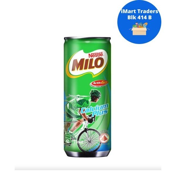Milo Activ-Go Calcium Plus Can 240ml | Shopee Singapore