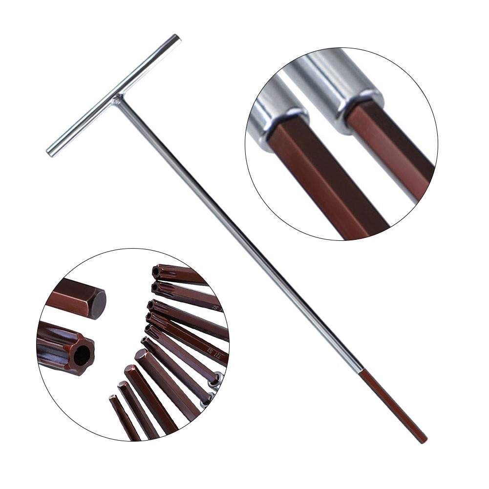 Reliable Performance T Shaped Hex Wrench Torx Screwdriver Key Inner ...
