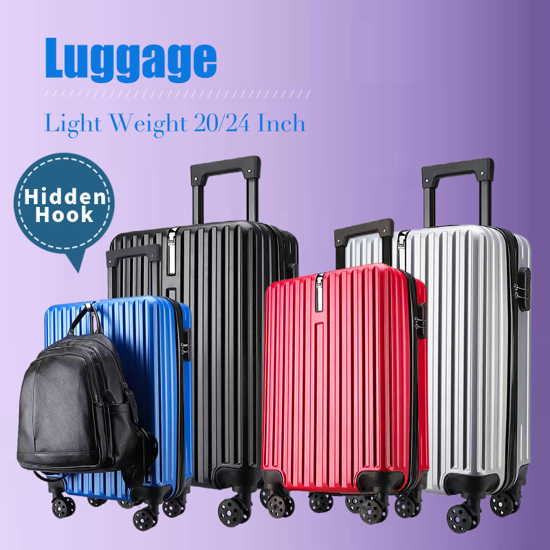 【SG Ready Stock】 Light Weight Luggage Waterproof Travel Suitcase With ...