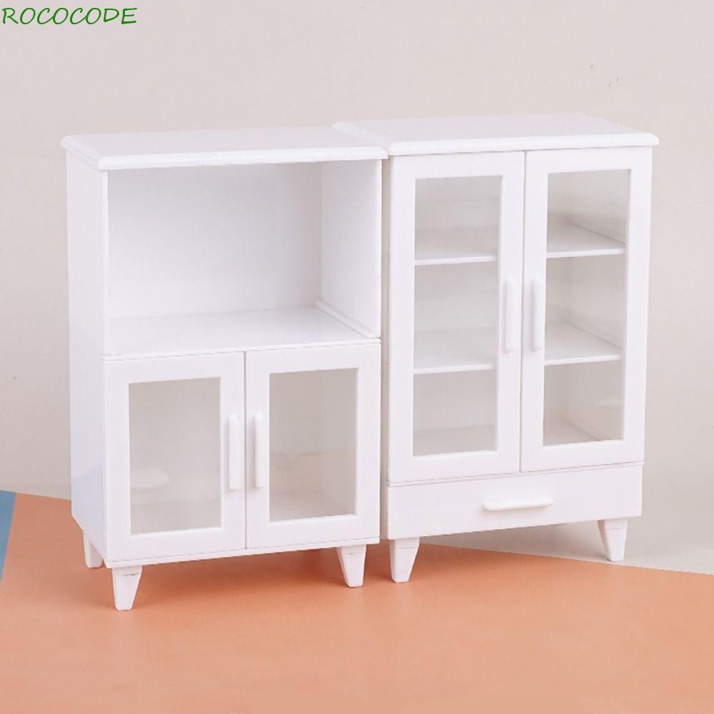 ROCOCODE Miniature Storage Lockers, Mini Furniture Pretend Play ...
