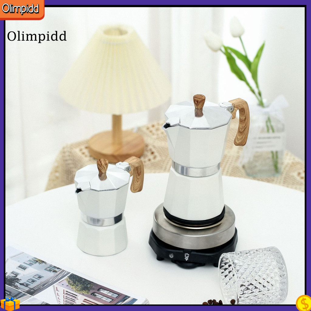 olimpidd| Pot Espresso Cuban Coffee Maker Italian Design Moka Pot ...