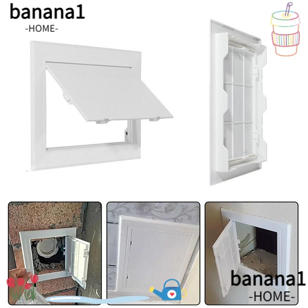 BANANA1 Access Panel Door, White Plastic Opening Flap Cover Plate, Door ...