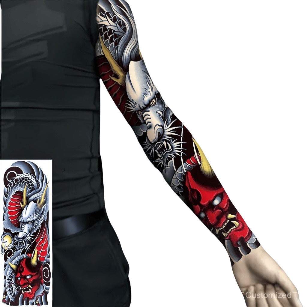 Herbal Tattoo Sticker Leg Tattoo Water Transfer Tattoo Stickers Spray ...