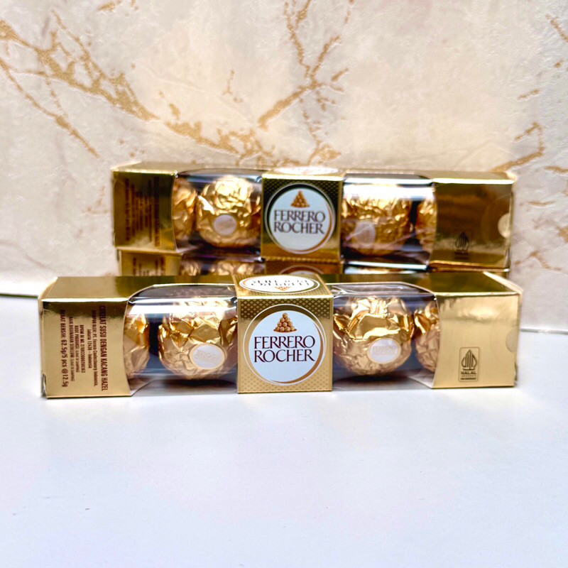 Ferrero Rocher Chocolate T5 Chocolate contains 5 pcs | Shopee Singapore