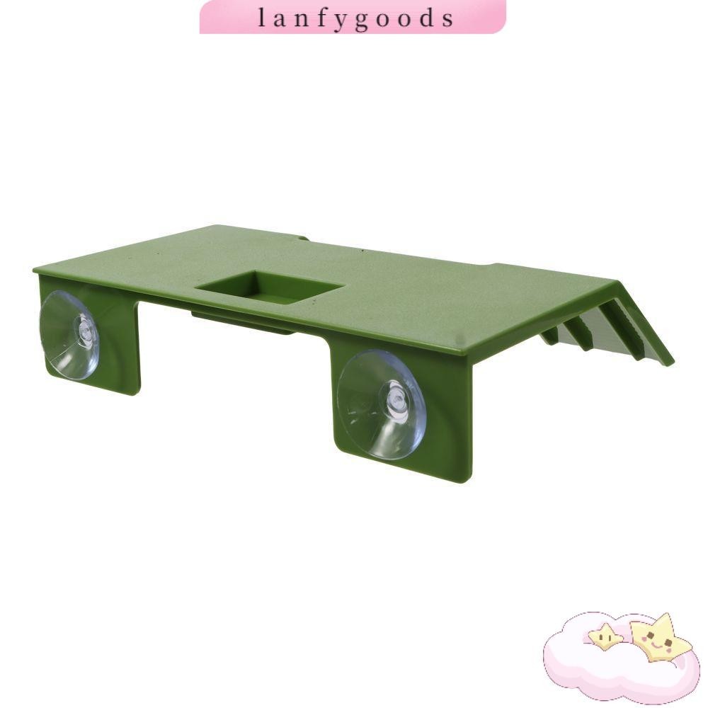 LANFY Turtle Resting Basking Platform, Plastic Double Ladder Turtle ...