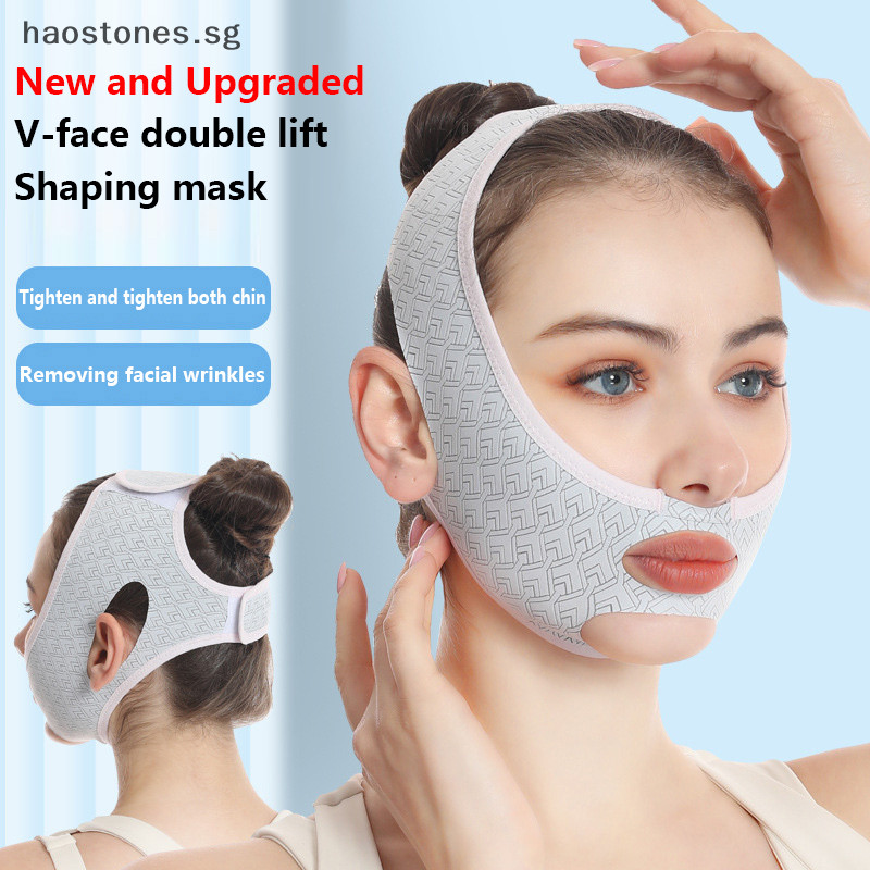Hao Face Lift V Shaper Mask Facial Slimming Chin Cheek Lift Up Belt