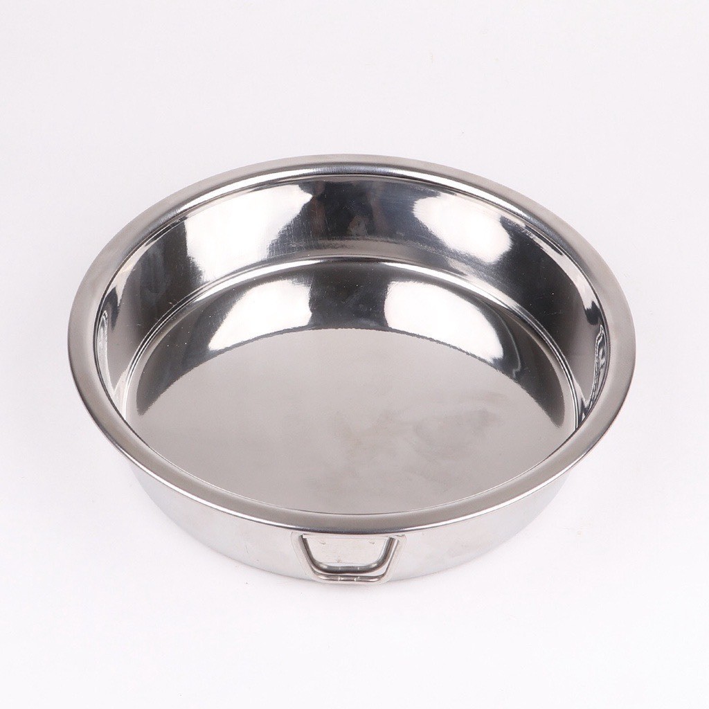 Round stainless steel tray, Stainless steel butter tray, Premium 430 ...