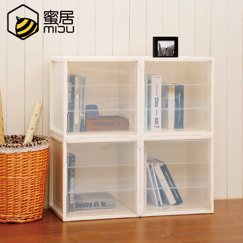 Stackable Storage Box/ DIY Modular Cube Storage Cabinet | Shopee Singapore