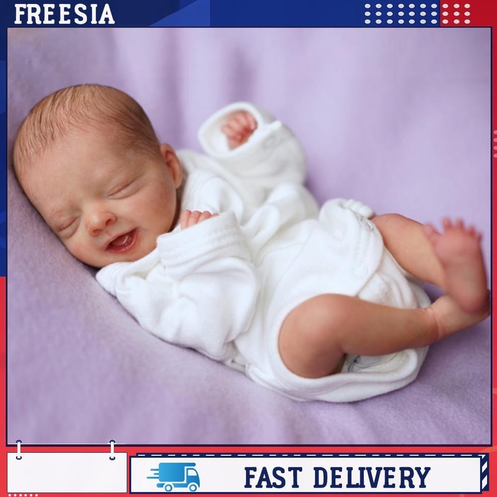 11 in Newbor Baby Lifelike Reborn Baby Doll Kit Unfinished Doll Parts ...