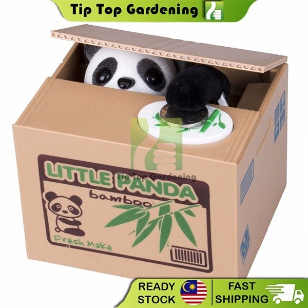 TIPTOP Mischief Panda Unicorn Money Bank Steal Coin Saving Box Piggy ...