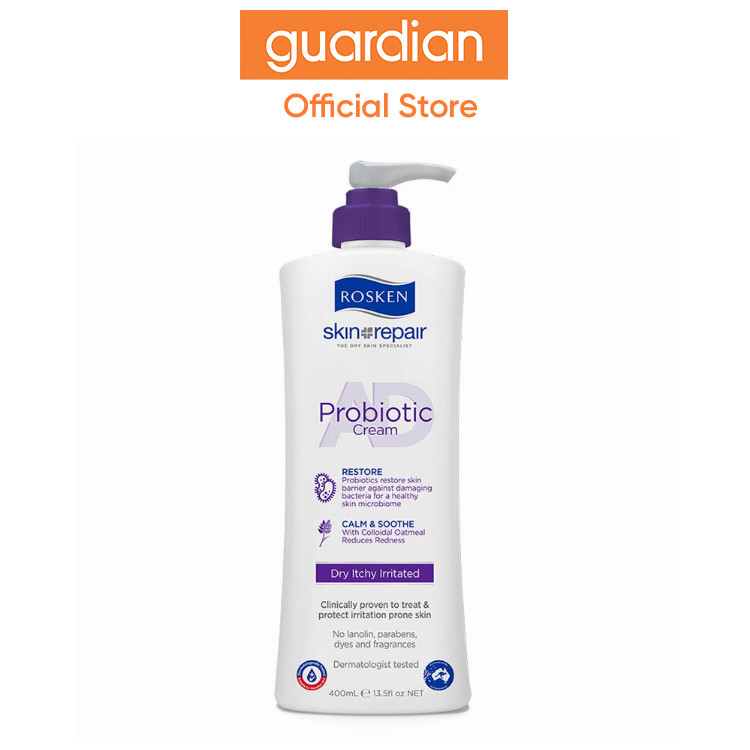 Rosken Probiotic Intensive Moisturizing Cream 400ml | Shopee Singapore