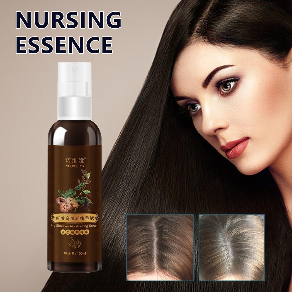 Hair Repair Essence Hair Strengthening He Shou Wu Essence 100ml Strengthening Anti Loss Hair ...