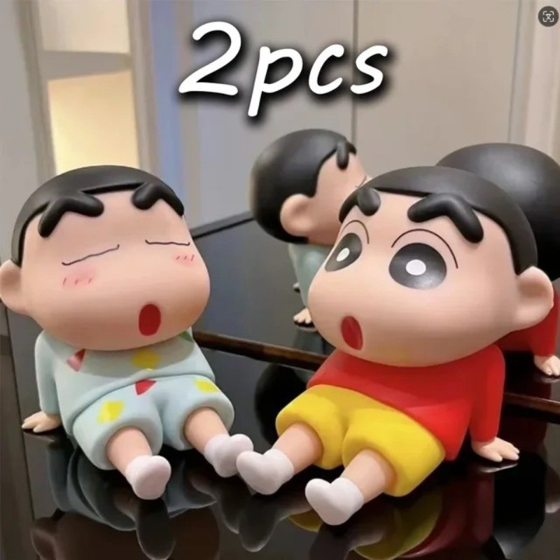 Ins Crayon Shin-chan Mobile Phone Stand Sitting Posture Crayon Shin ...