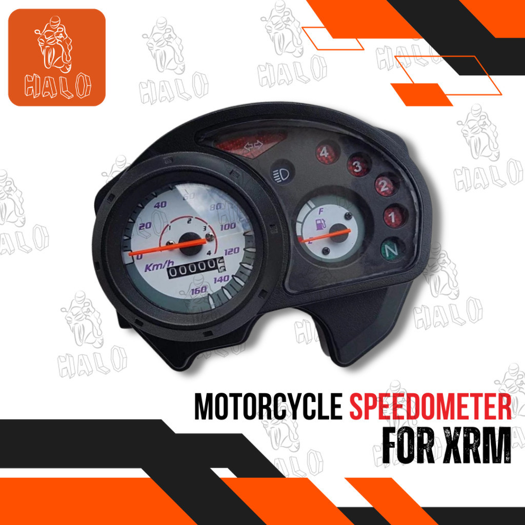 [HALO MOTOR] MOTORCYCLE SPEEDOMETER GAUGE ASSEMBLY HONDA XRM | Shopee ...