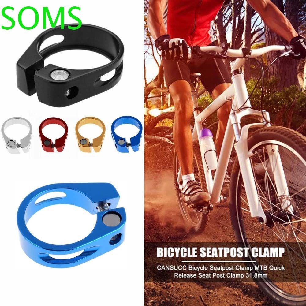SOMS Seatpost Clamp Road Bike Easy To Install Bicycle Equipment Cycling ...