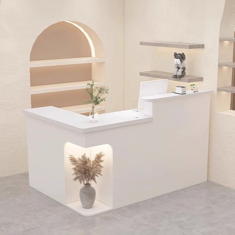 J-H/Corner Bar Counter Cash Register Courtyard Women's Clothing Store l ...