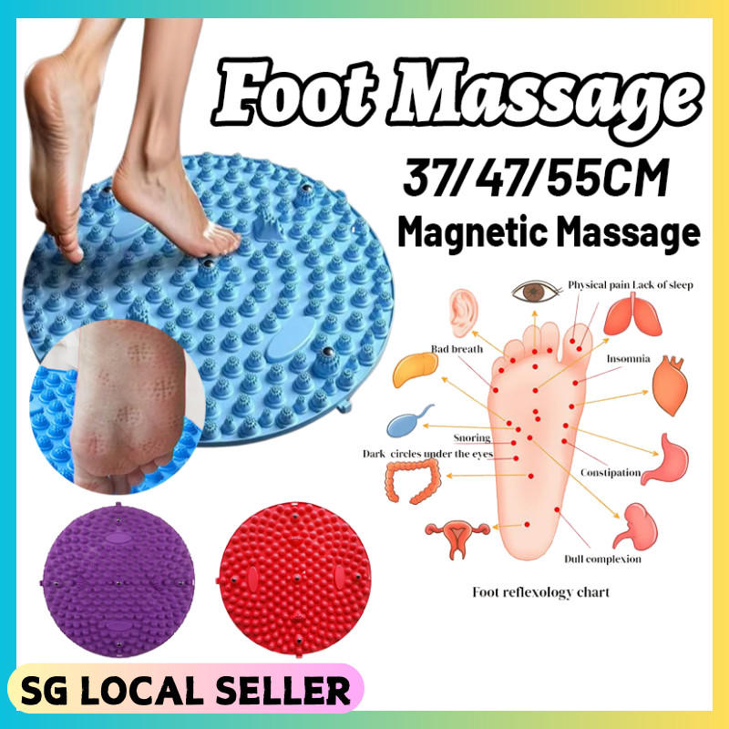 SG Stocks UT SPORTS Magnetic Foot Massage Mat Adult Toe Pressure Mat ...