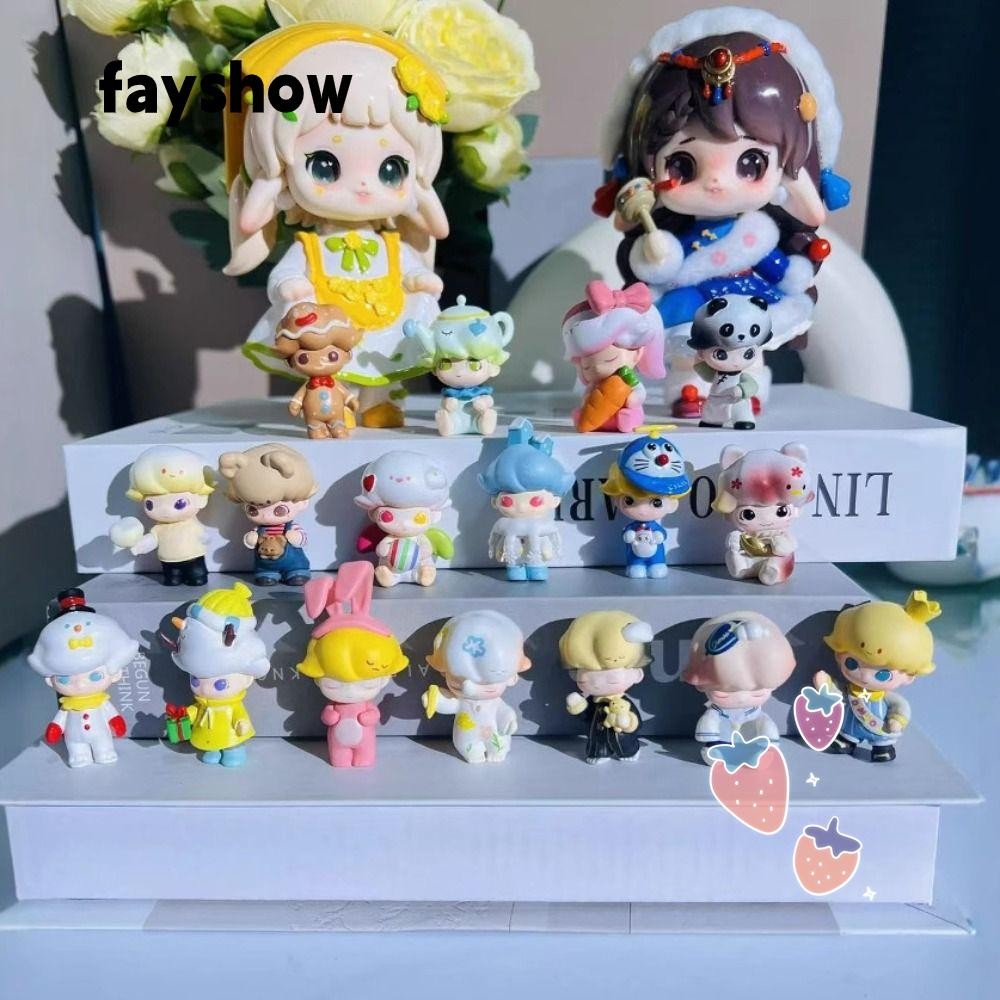 FAY Mini Ornaments, Animal Kingdom Series Cartoon DIMOO Box, POPBEAN ...