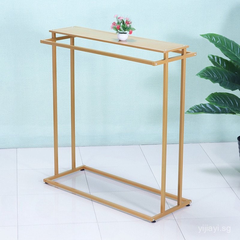 Clothing Store Display Rack Floor-Standing Women's Clothing Store Shelf ...