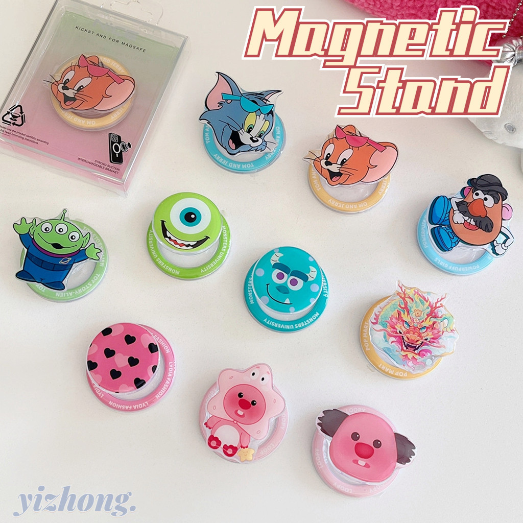 Magnetic Attraction Phone Holder Kickstand Cartoon Monster University ...