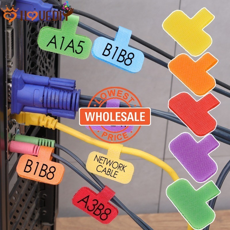 [ Wholesale Prices ] Write-on Label Velcro - Office Wire Organiser Data ...
