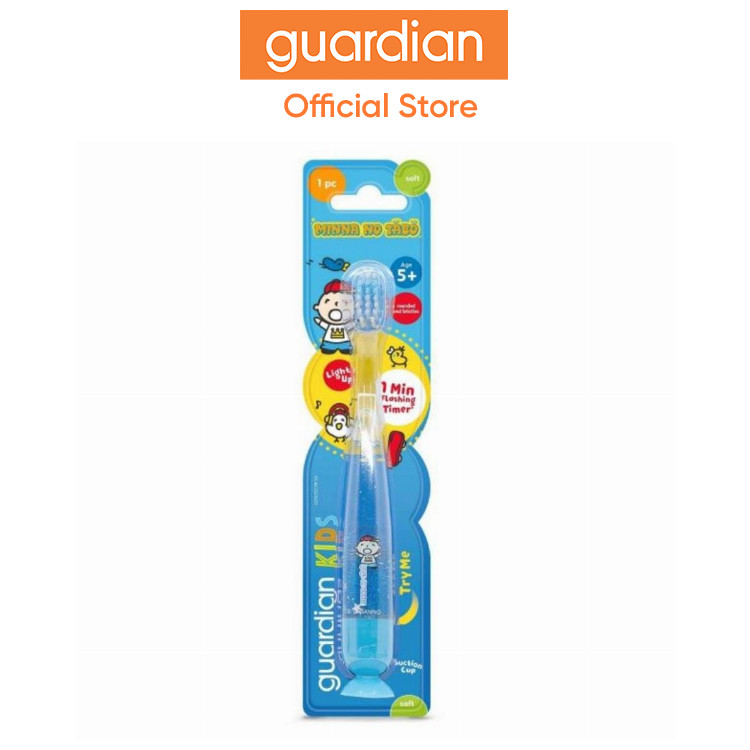 Guardian Minna No Tabo Junior Age 5+ Light Up Toothbrush 1s | Shopee ...