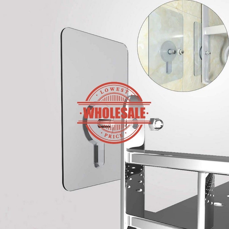 [Wholesale Price] 1PC PVC Strong Sticky Self Hooks / Traceless Adhesive ...