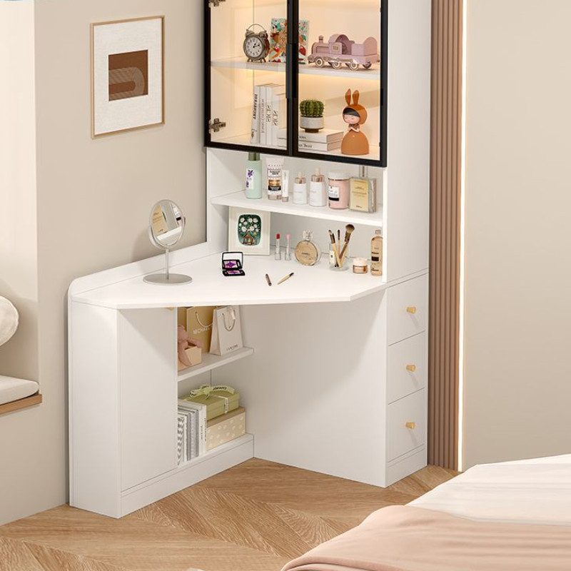 Corner dressing table, bedroom, small unit, desk, dressing table ...