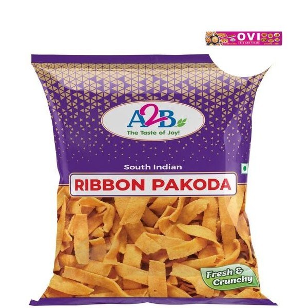 A2B Snacks Ribbon Pakoda 200g | Shopee Singapore