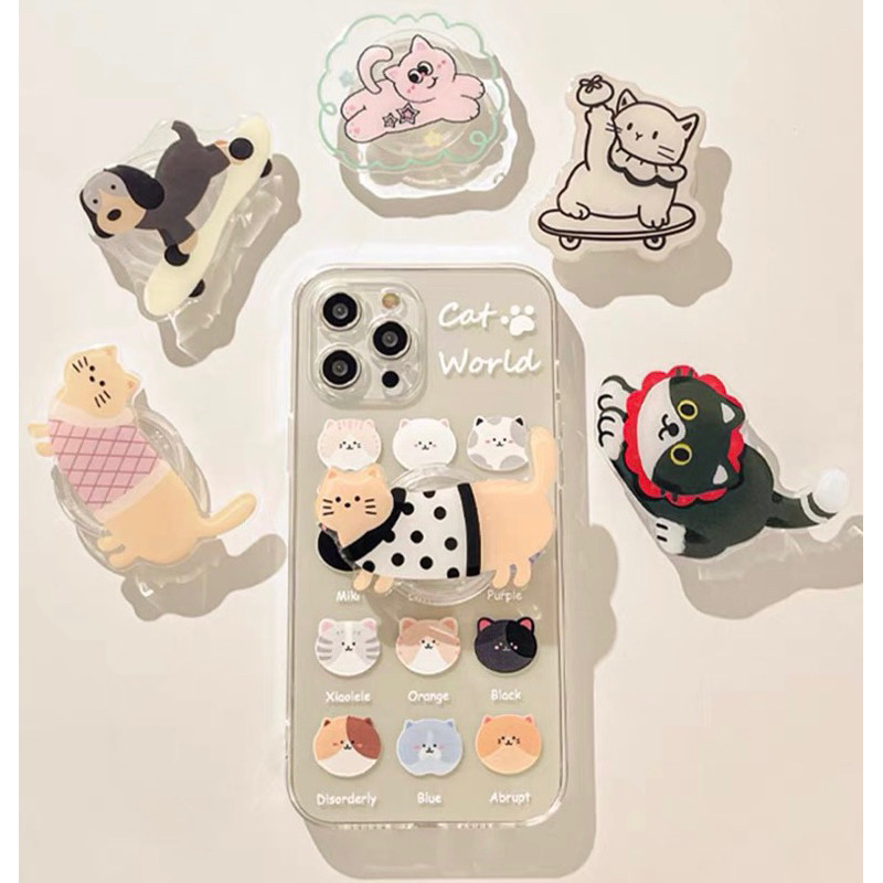 Pop SOCKET ANIMAL SERIES BY JOLINE OFFICIAL / PREMIUM QUALITY CAT ...