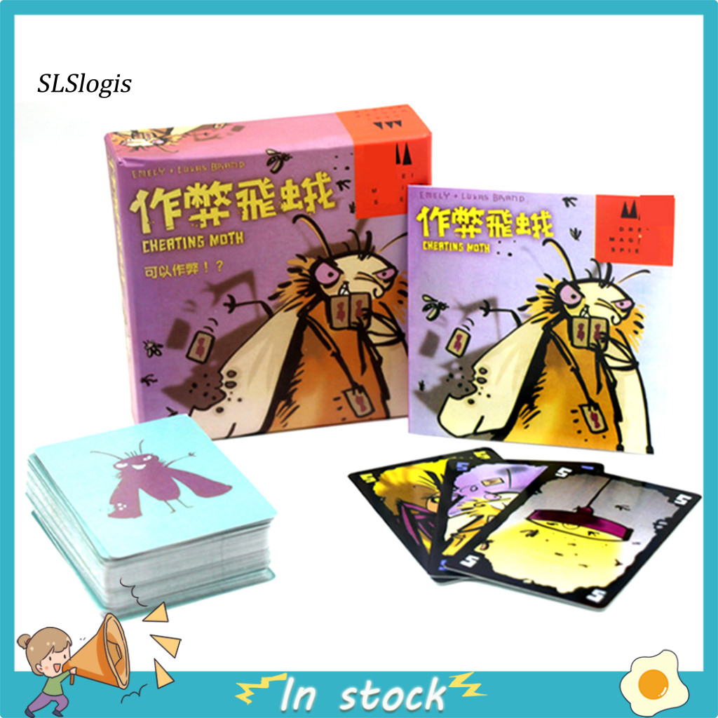 SLS_ German Cockroach Series Card Board Game Kids Family Party Playing ...