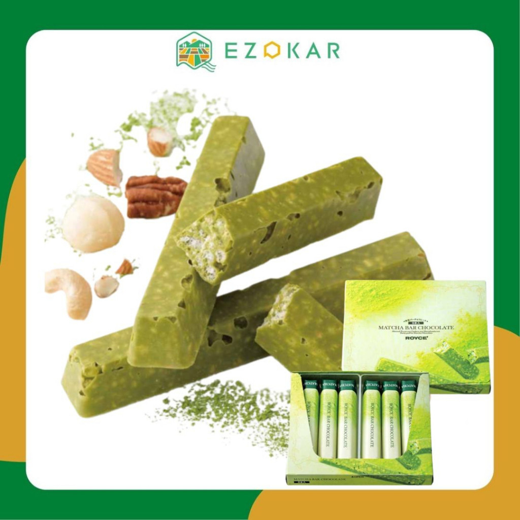 【Direct Shipping from Hokkaido, Japan】 ROYCE Matcha Chocolate Bar ...