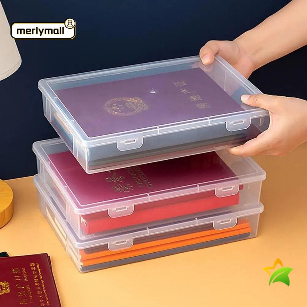 MERLYMALL 1Pcs Document Storage Container, Multifunctional School Home ...
