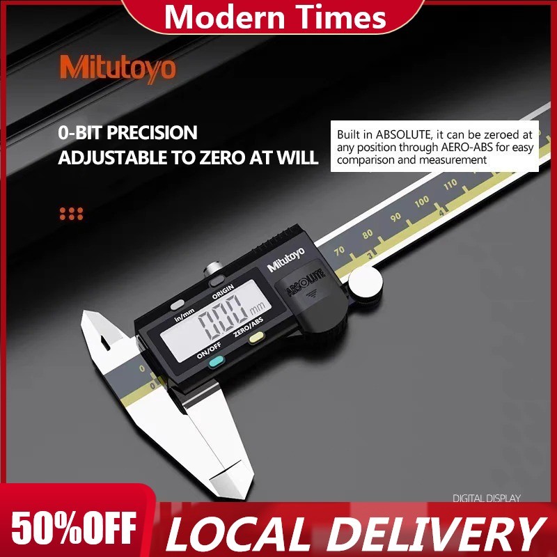 SG Stock 150MM 200MM 300MM Mitutoyo CNC Calipers Mitutoyo digital vernier caliper original ...