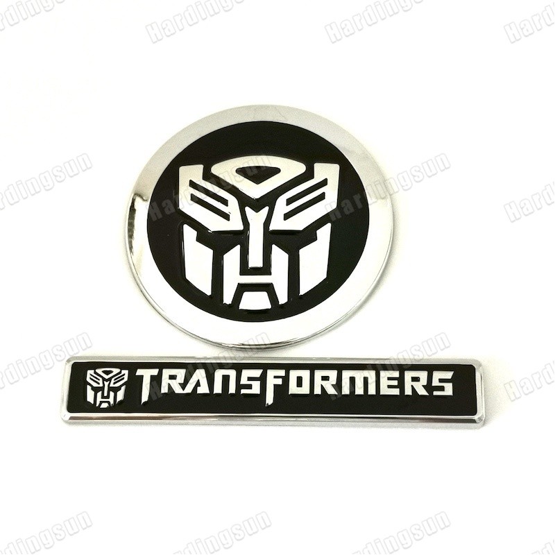 1 X Metal 3D Black TF Transformers Autobot Emblem Sticker for Car Motor ...