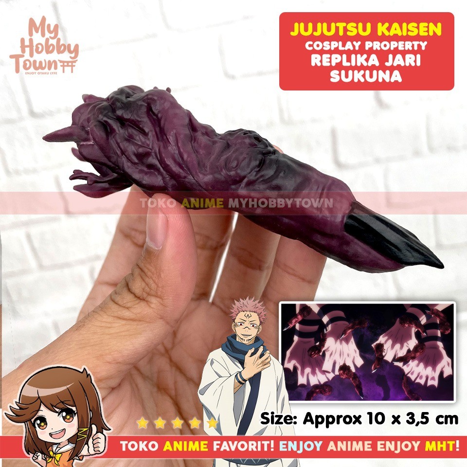 REPLIKA Sukuna Ryomen Finger Replica Cosplay Property Jujutsu Kaisen ...
