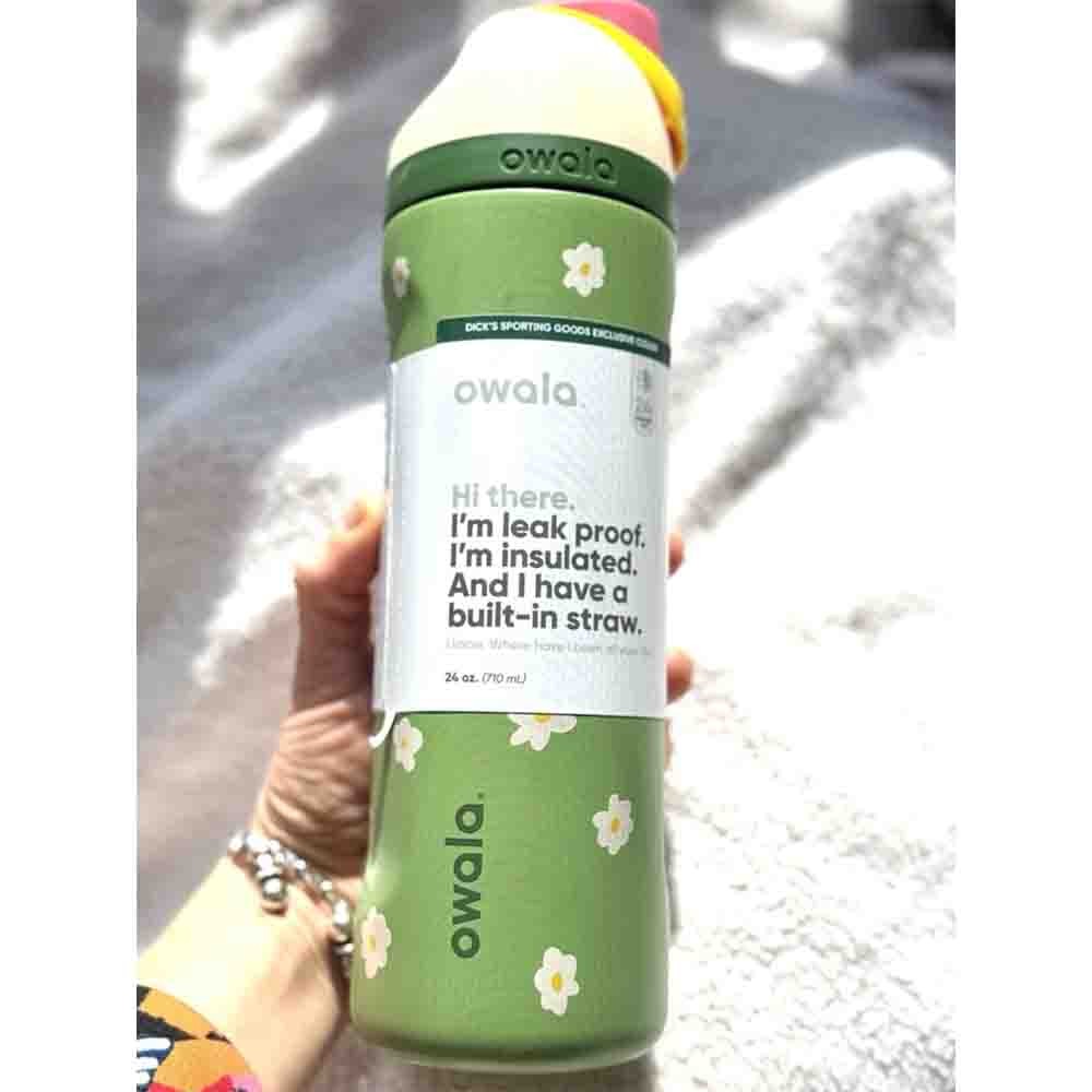 Owala FreeSip Water Bottle Special Edition / Color : Darling Daisy ...