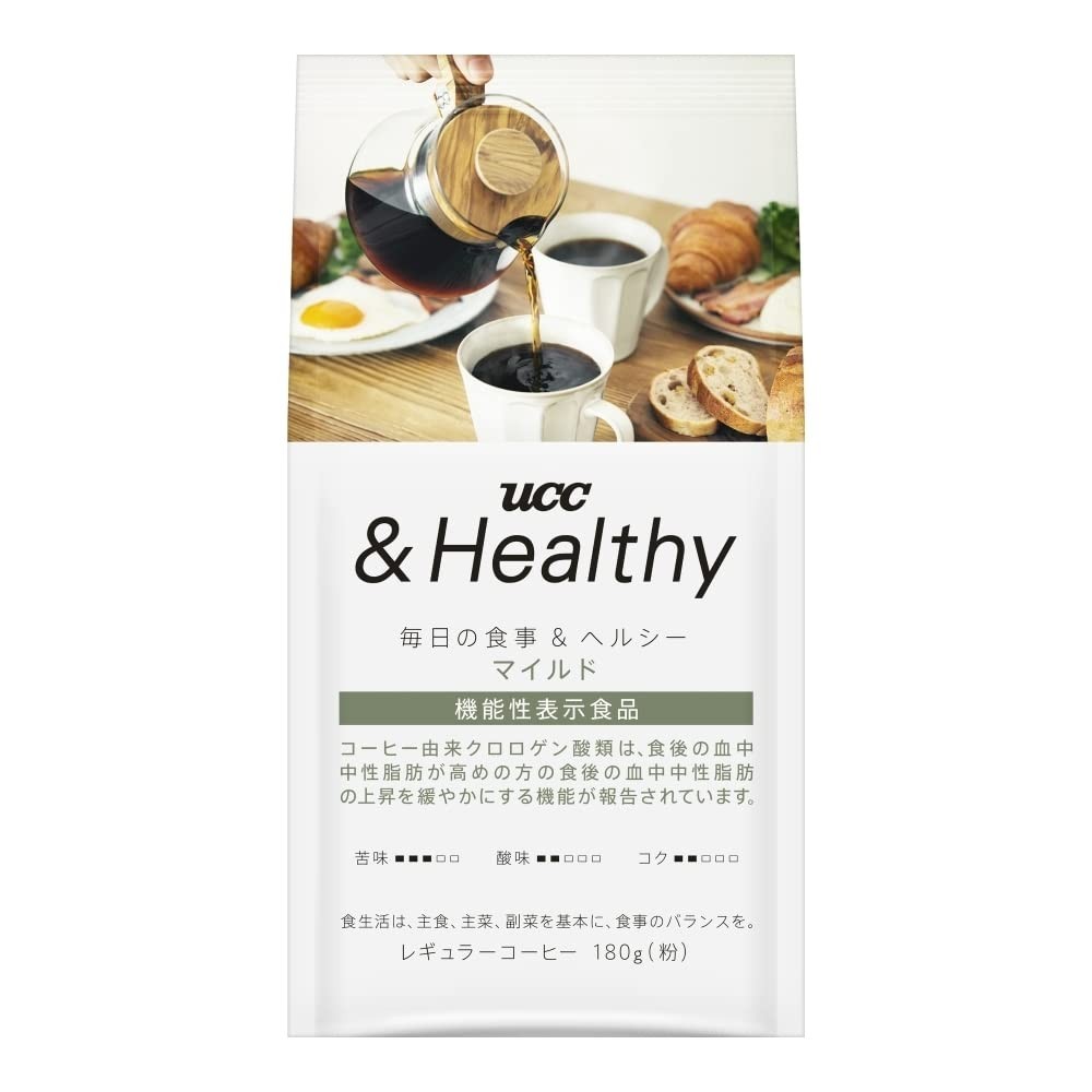 【Direct from Japan】 UCC &Healthy Mild 180g Regular Coffee (Powder ...