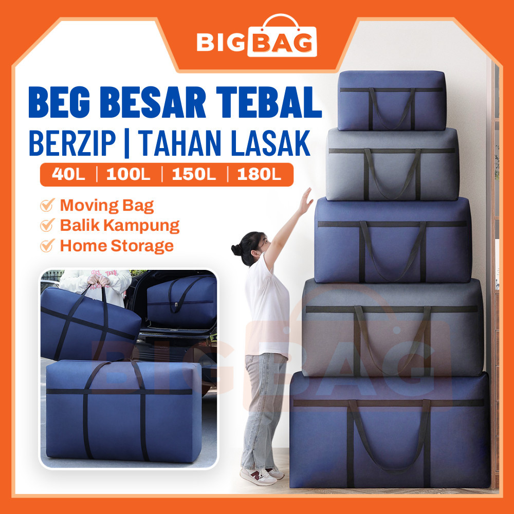 BIG BAG Beg Besar Balik Kampung Extra Large Storage Bag Besar Beg Baju ...