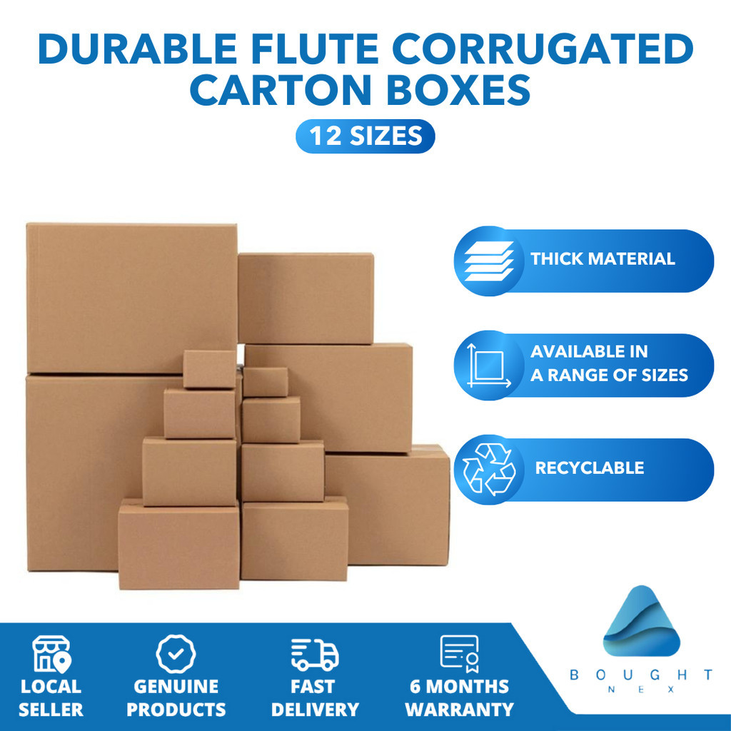 Durable Flute Corrugated Carton Boxes - Shipping, Storage, Heavy-Duty ...