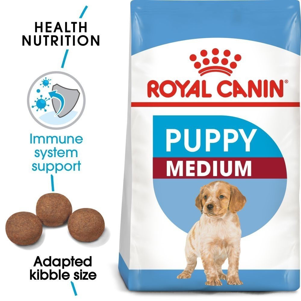 Royal Canin Medium Puppy Dry Dog Food 4KG / 10KG | Shopee Singapore