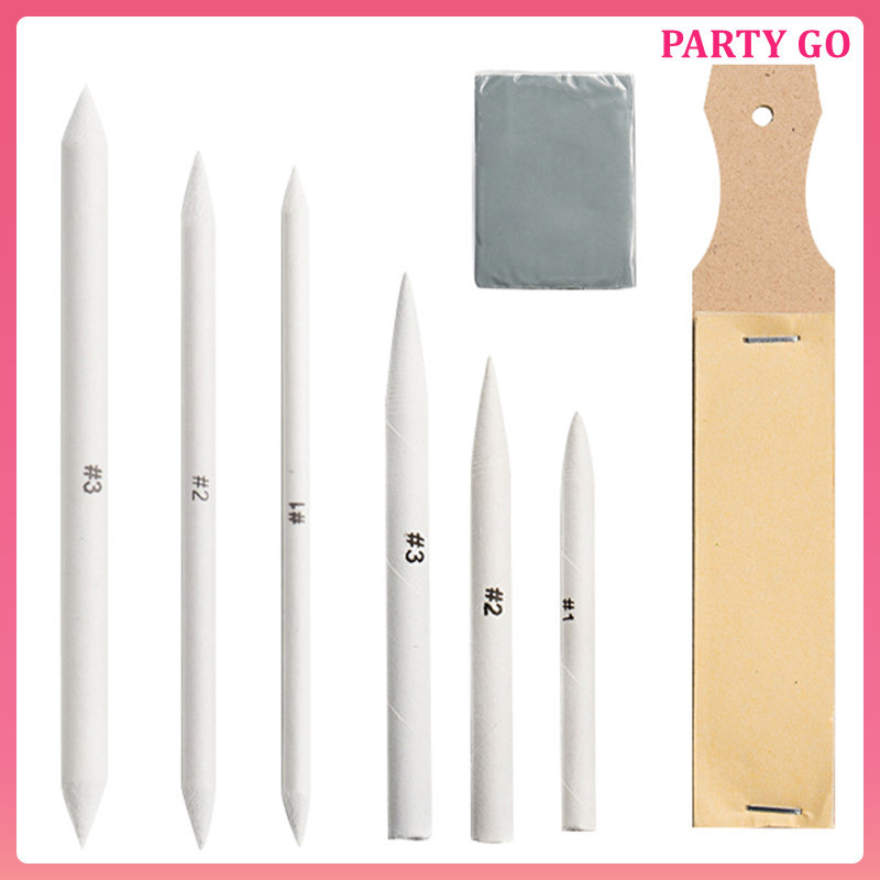 Smudge Pen Sandpaper Board Stumps Pencil Sketch Art Supplies Drawing ...