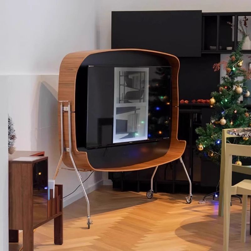 French Retro TV Rack Removable Bedroom Wall Mount Brackets Living Room ...