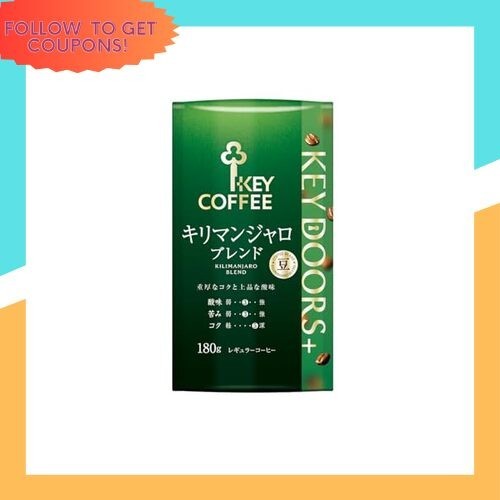 【Safety delivery】 Key Coffee Key DOORS Kilimanjar Blend Beans (LP) 180g ...