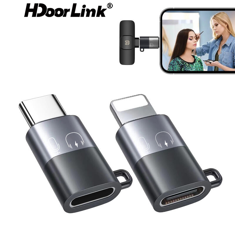HdoorLink USB Type C to IOS OTG Adapter 8 Pin For ios 15 14 13 12 11 ...