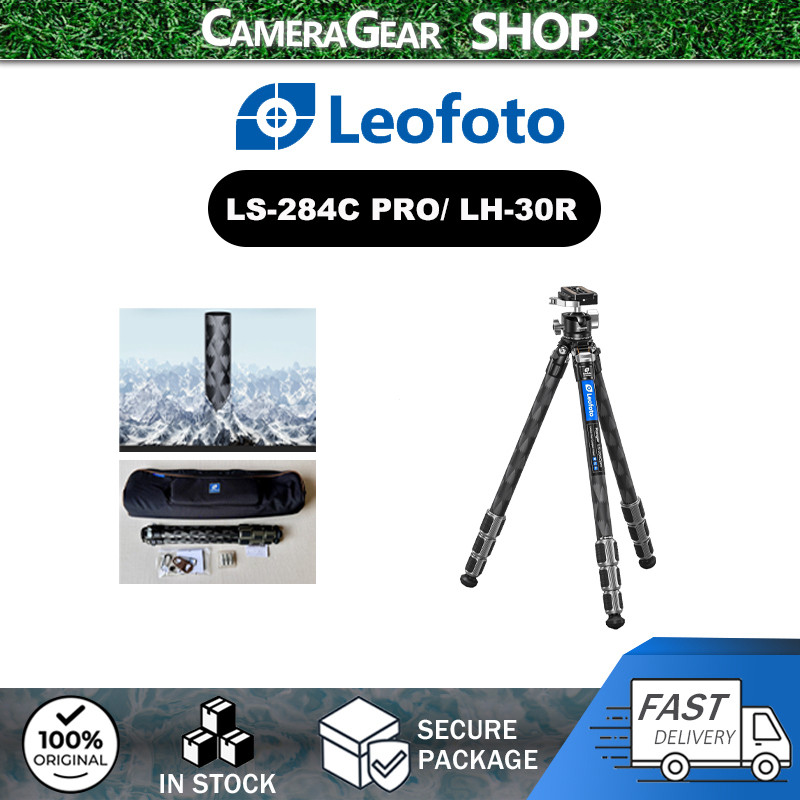 Leofoto LS-284C PRO Tripod with LH-30R Head | Shopee Singapore